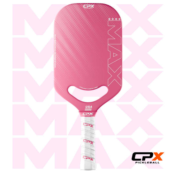 CPX MAX Pickleball Paddle - 14mm Elongated Thermoformed & Edgeless