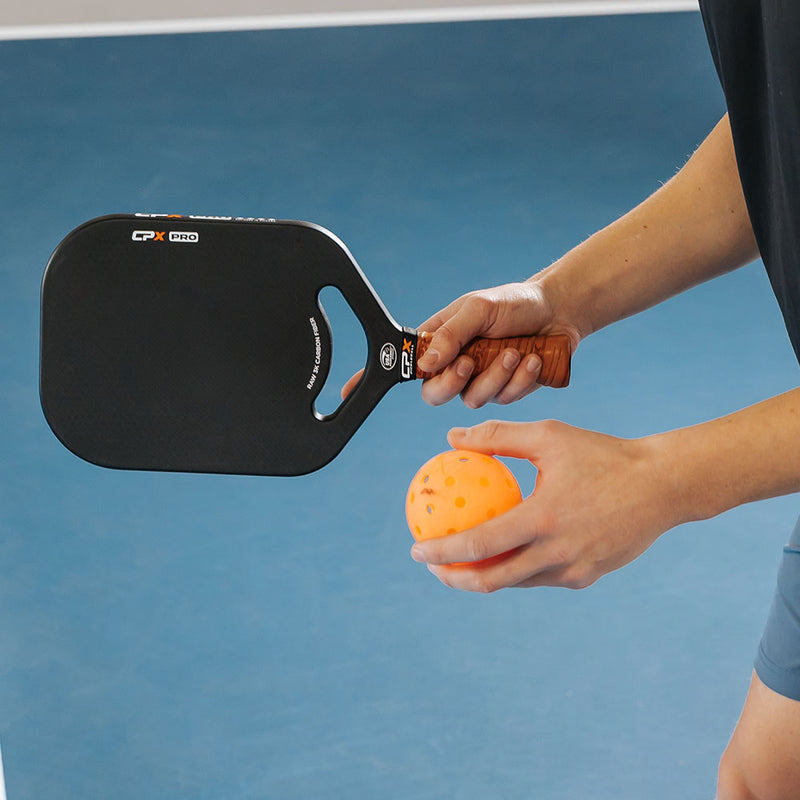 CPX Carbon Fiber Pro Series Pickleball Paddle - 19mm for Superior ...