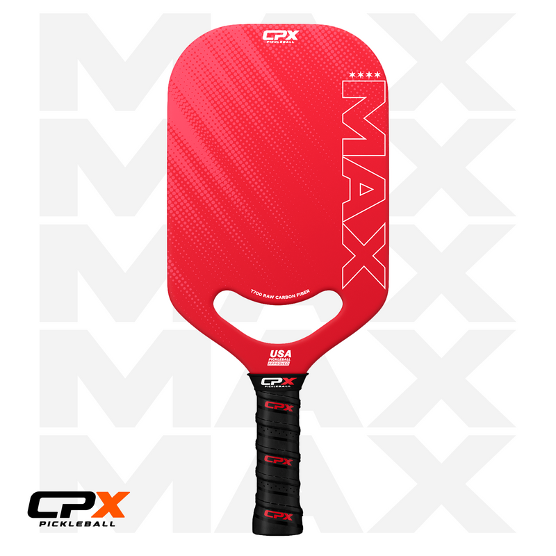 CPX MAX Pickleball Paddle - 14mm Elongated Thermoformed & Edgeless