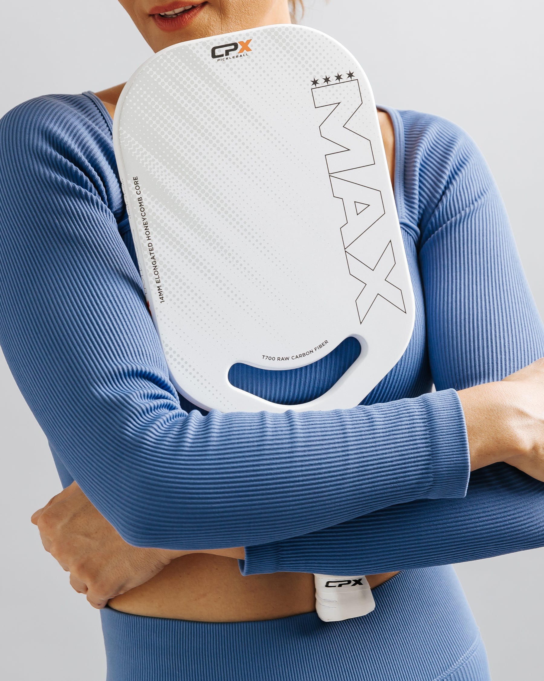 CPX MAX Pickleball Paddle - 14mm Elongated Thermoformed & Edgeless