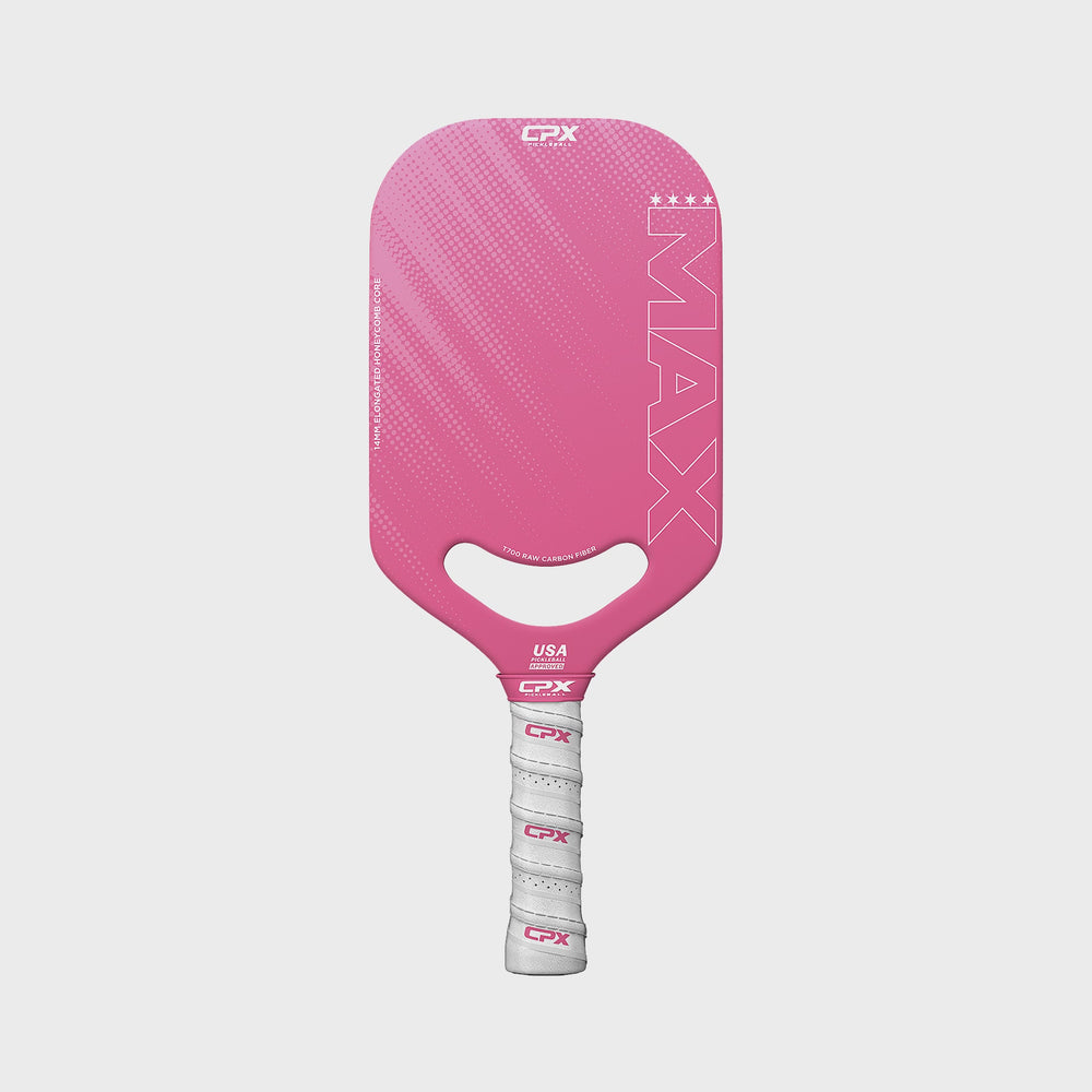 CPX MAX Pickleball Paddle - 14mm Elongated Thermoformed & Edgeless