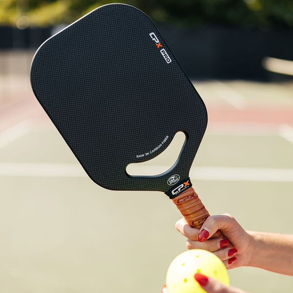 CPX Carbon Fiber Pro Series Pickleball Paddle - 19mm for Superior ...